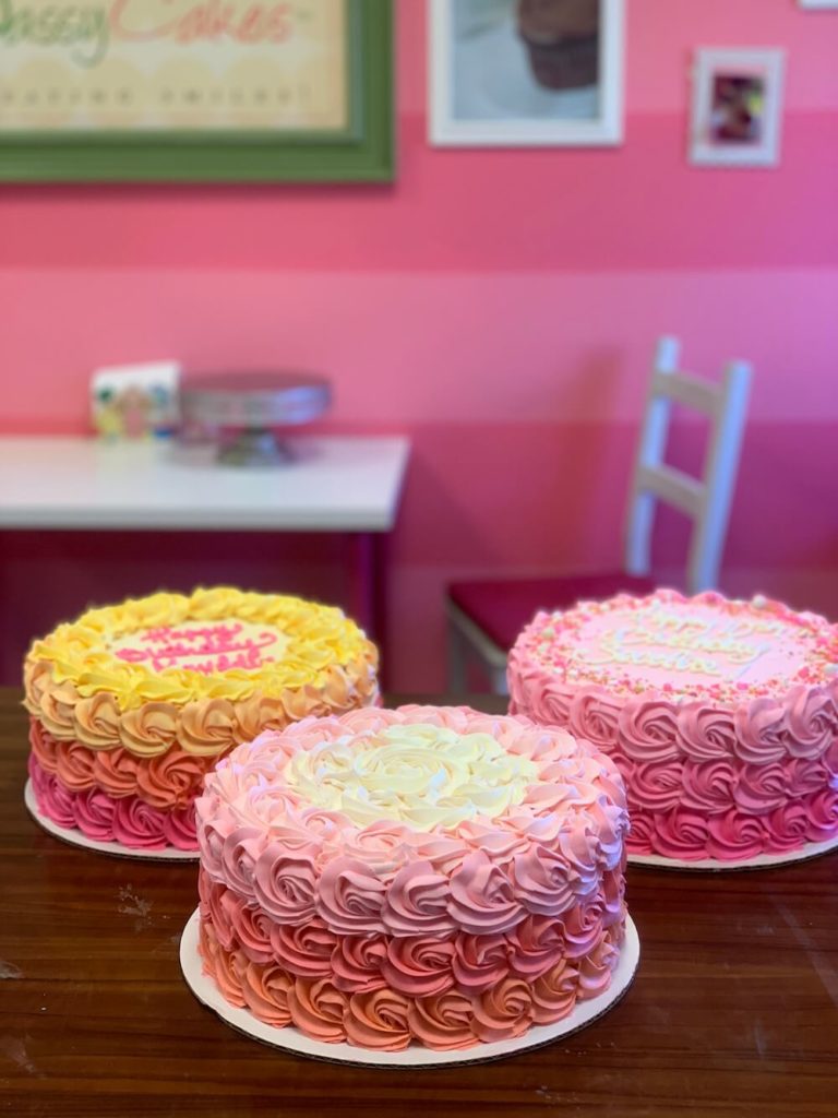 Rosette Cake - Sassy Cakes Naples Custom Cakes