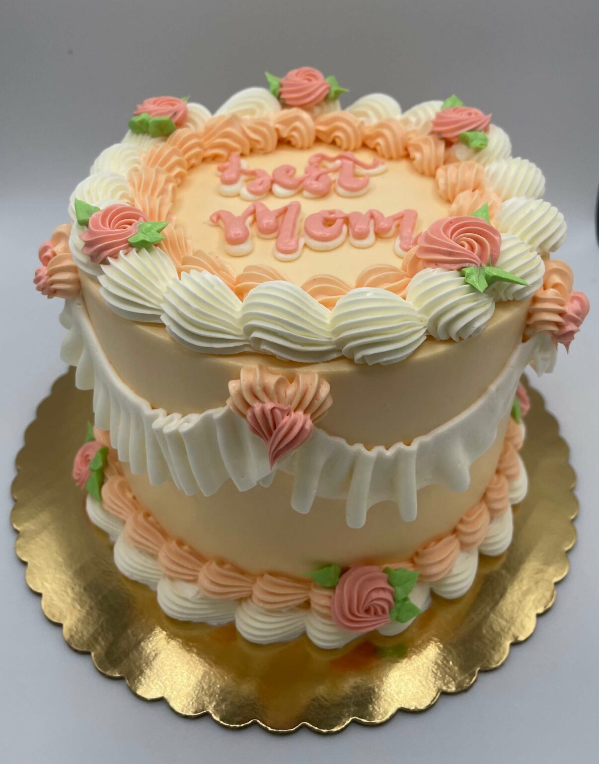Vintage Birthday Cake - Sassy Cakes Naples Custom Cakes