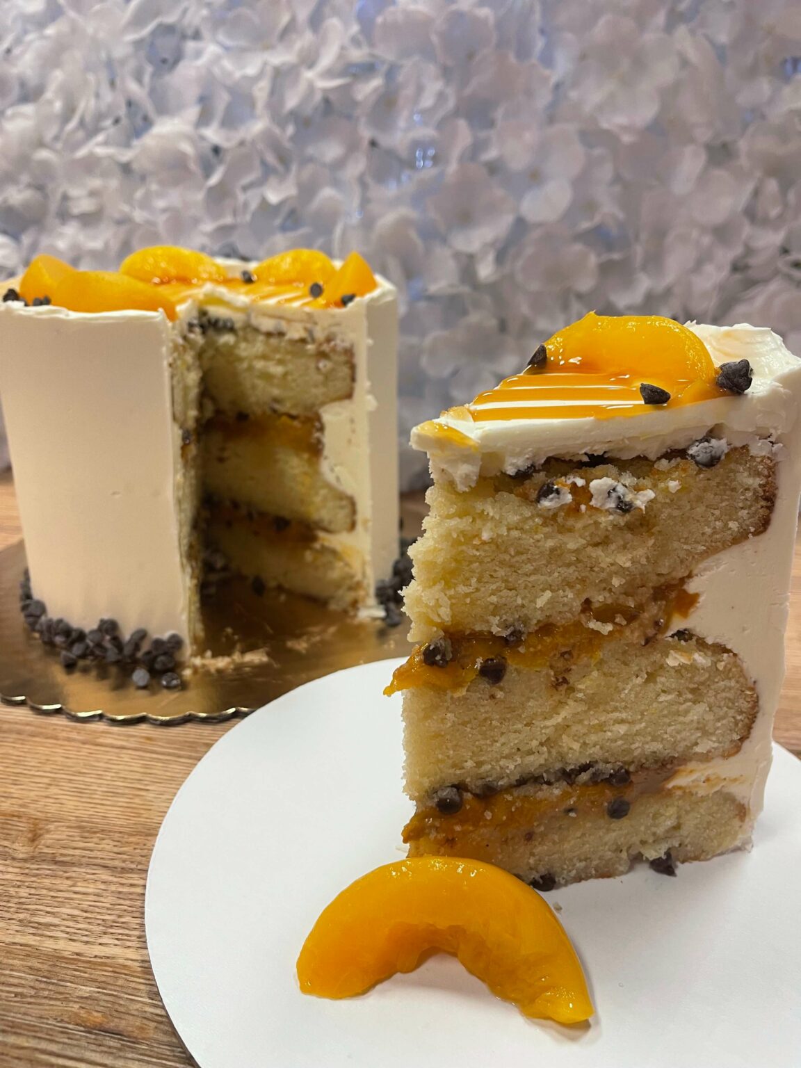 Peach Dulce De Leche - Sassy Cakes Naples Custom Cakes